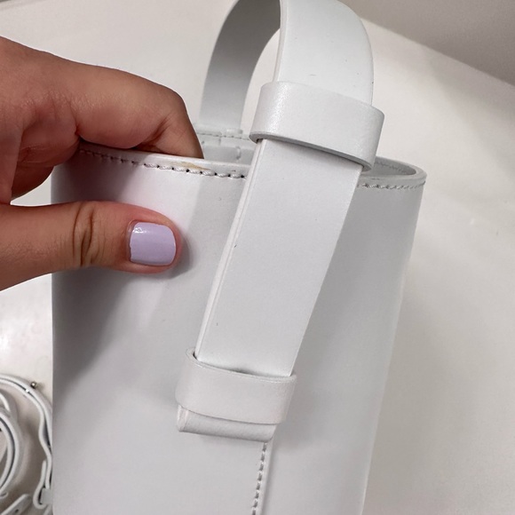 Nico Giani | Bags | Nico Giani Made In Italy White Bucket Bag | Poshmark